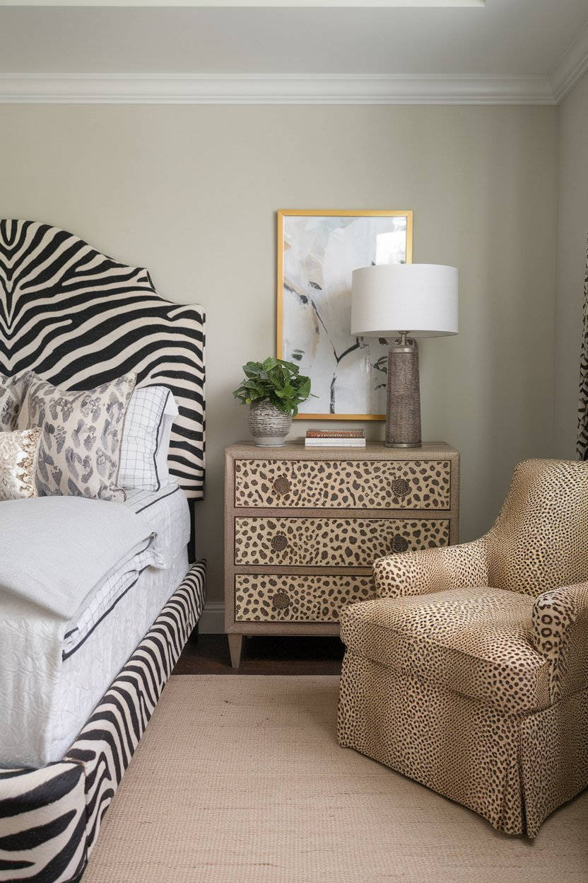 20 Stunning Animal Print Bedroom Design Ideas for Every Style - Acken Hub