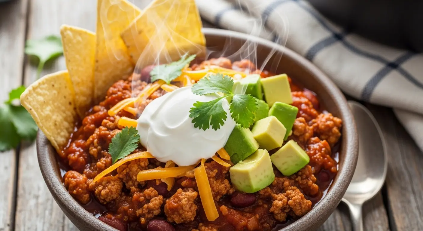 Turkey Chili Recipe - Acken Hub