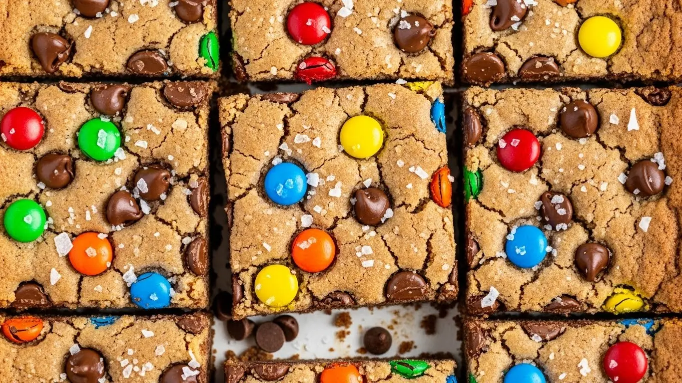Monster Cookie Bars Recipe - Acken Hub